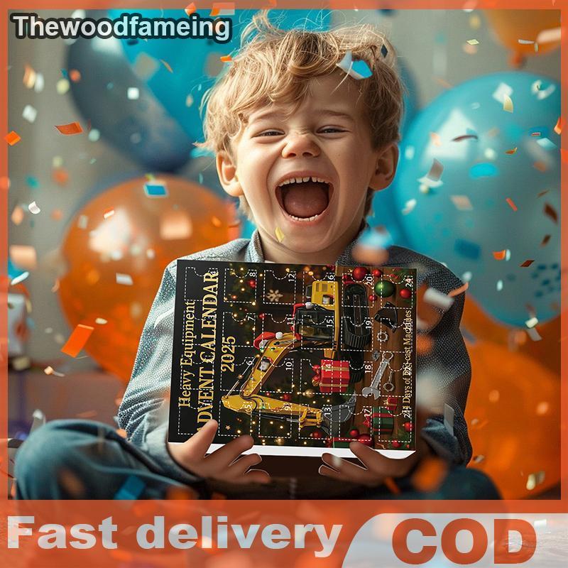 thewoodfameing Heavy Equipment Advent Calendar 2025, 24 Days Christmas ...