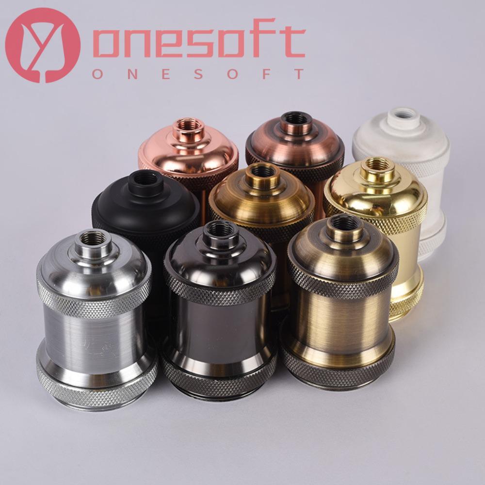 ONE-SOFTNESS E27 Vintage Lights Bulb Socket, Durable Antique Light Bulb ...