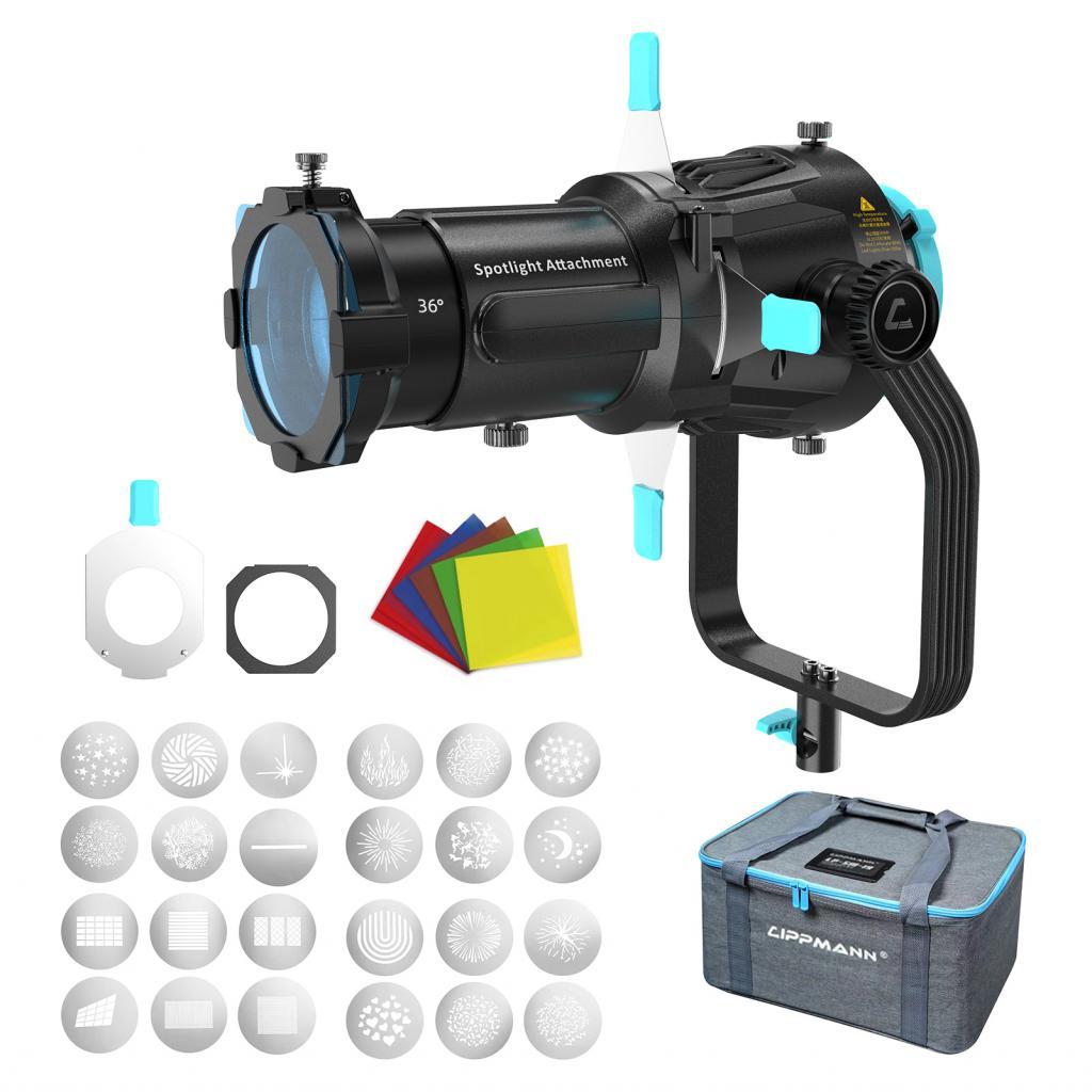 Aramox LIPPMANN Optical Spot Bowens Mount Conical Snoot Kit for LED ...