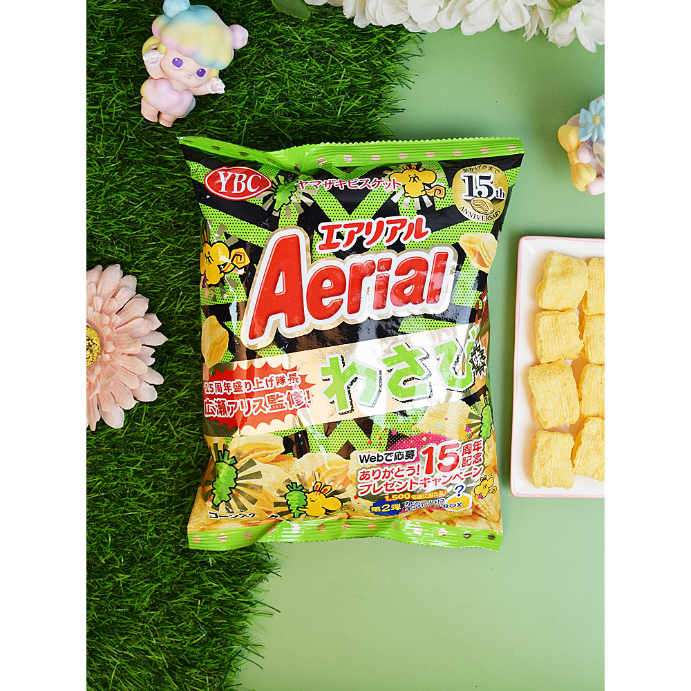 New Product Imported from Japan YBC Hollow Crispy Snacks Aerial Four ...