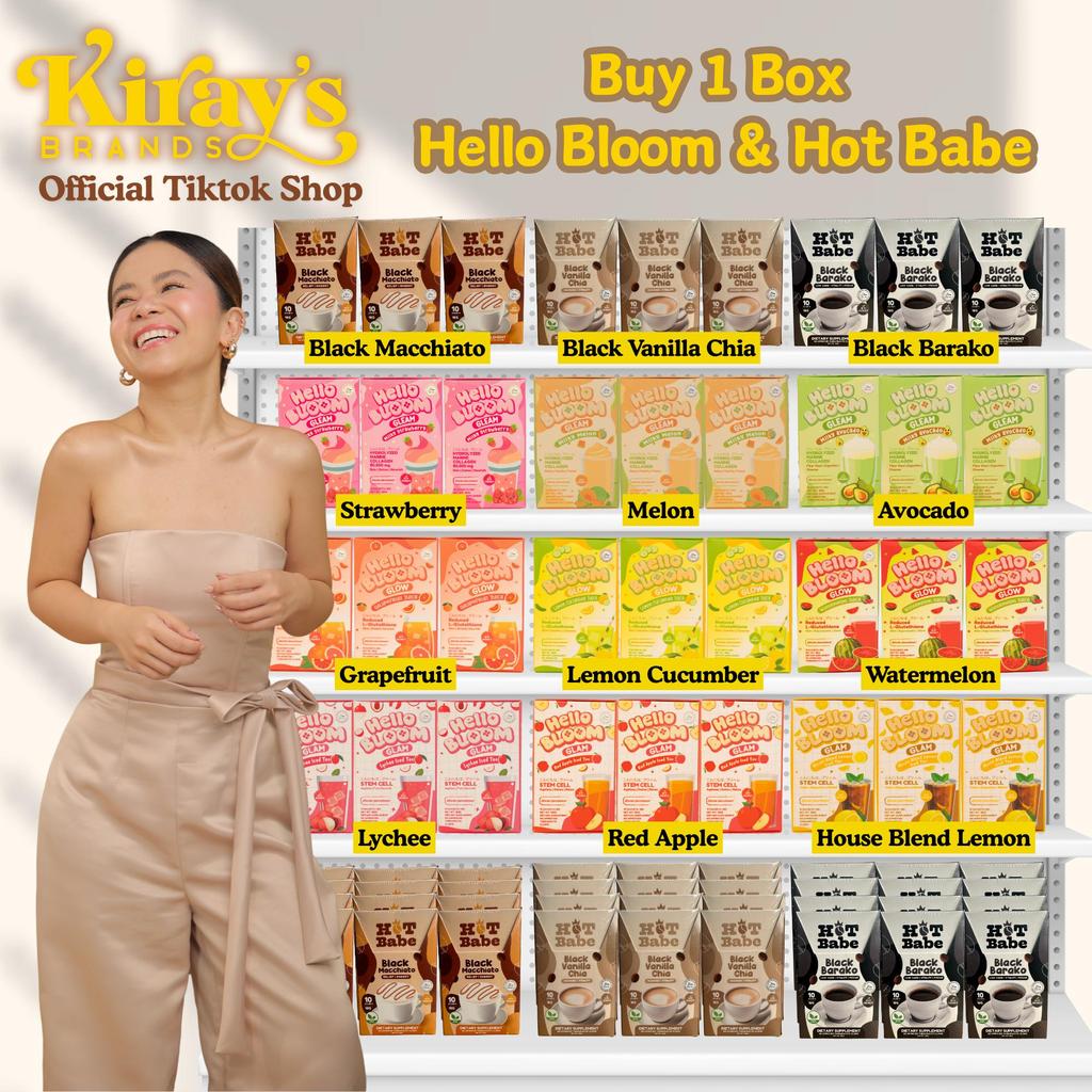 Kiray's Brands Hello Bloom & Hot Babe Energy Boosting & Wellness Stevia ...