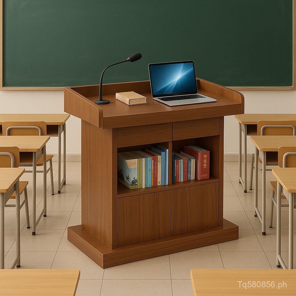 Classroom Teacher Simple Modern Lectern Desk Conference Room School ...