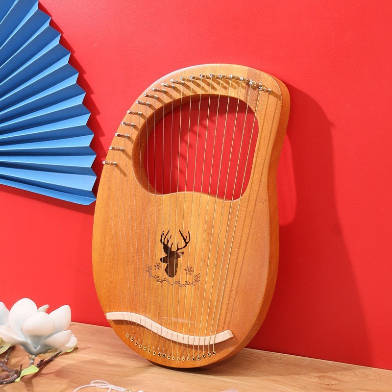 2025readystock 19-String Laya Piano Portable 16-String Small Harp ...