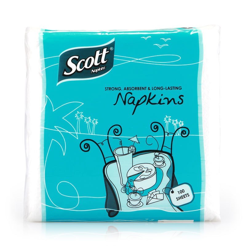Scott Napkins 100 Sheets | Shopee Philippines