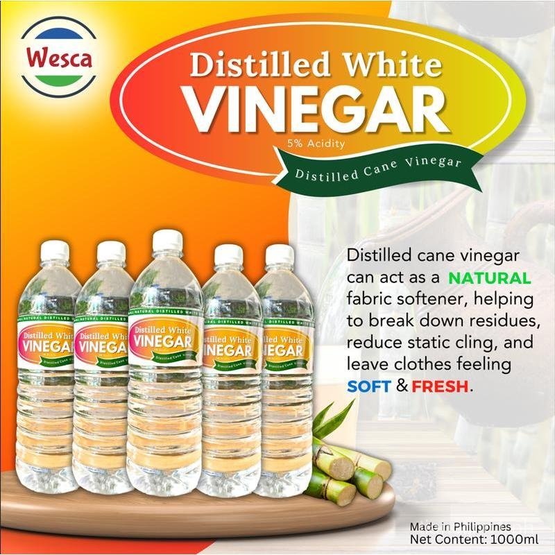 DISTILLED WHITE VINEGAR 1L | Shopee Philippines
