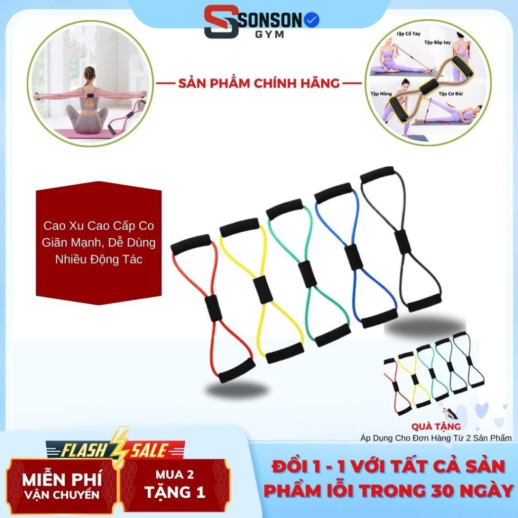 Resistance Band No. 8 for Arms, Shoulders, and Yoga at Home with Strong ...