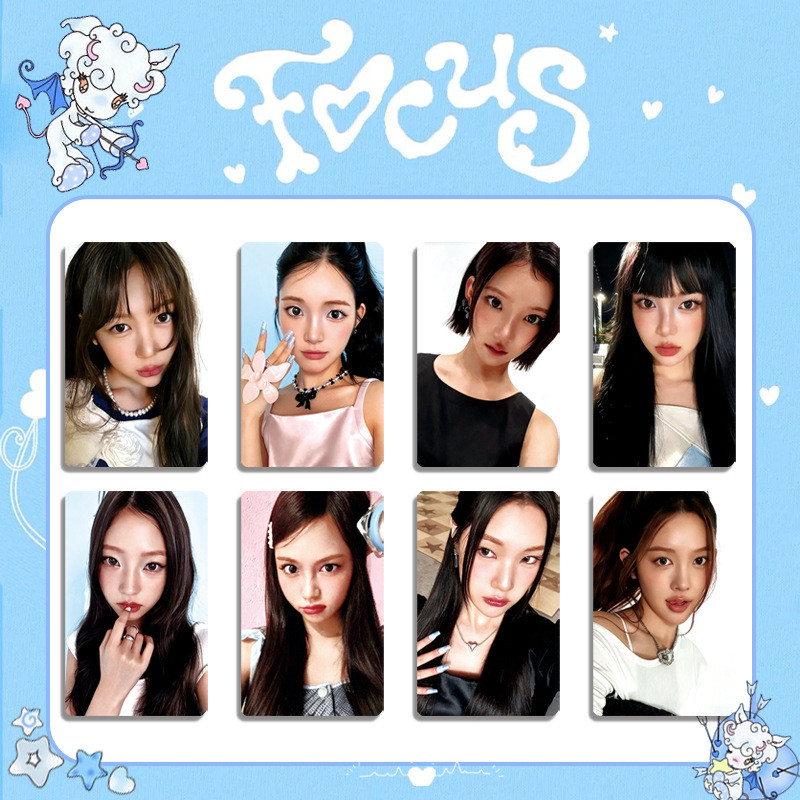 Kpop Idol Hearts2Hearts “FOCUS” EL Pre-sale Card Special Edition Card ...