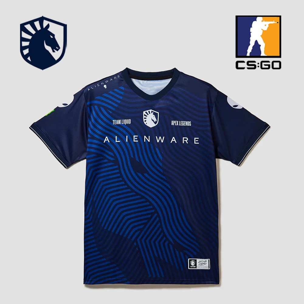 Team Liquid 2025 CS2 Team Uniform, CSGO Esports Team Training Jersey ...