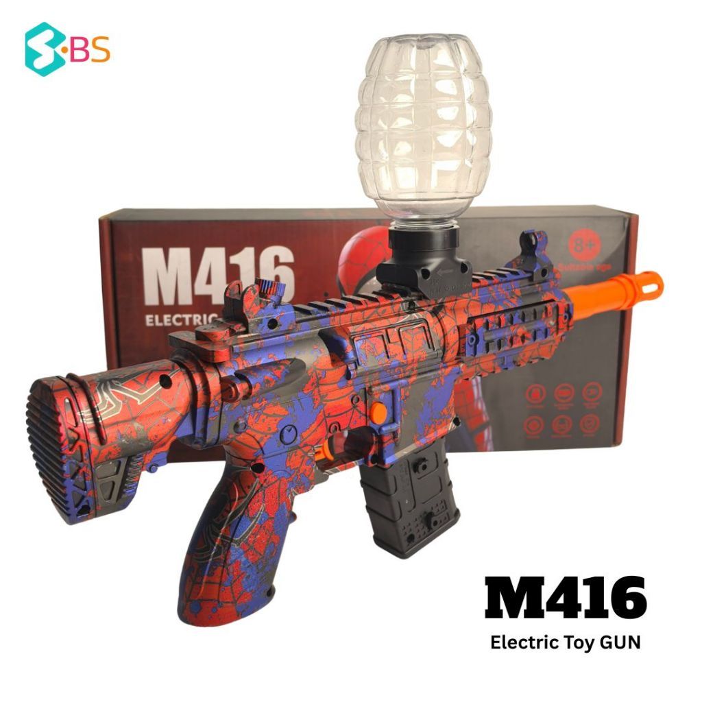 BS Gel Blaster Electric Toy Gun Splatter Water Bead Ball Gun Automatic ...