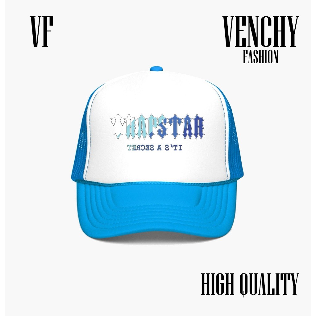 TRAPSTAR ITS A SECRET LOGO CAP Net Mesh Trend Trendy Fashion Dads Cap ...