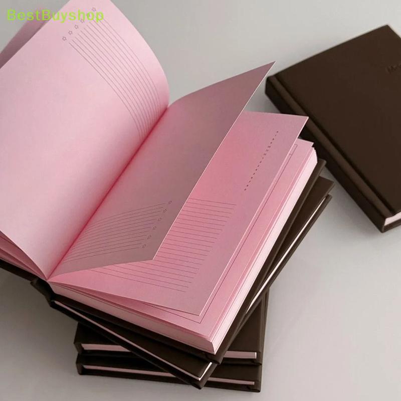 BBS Bless Strawberry Chocolate Pink Notebook Cute A6 Planner Kawaii Journal For Note Travel ...