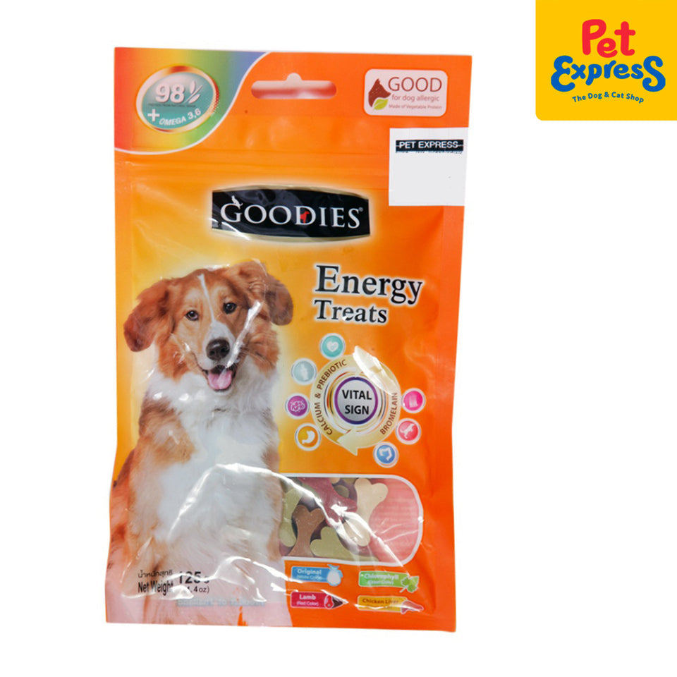 Goodies Energy Bone Dog Treats 125g (Expiration Date: February 2026 ...