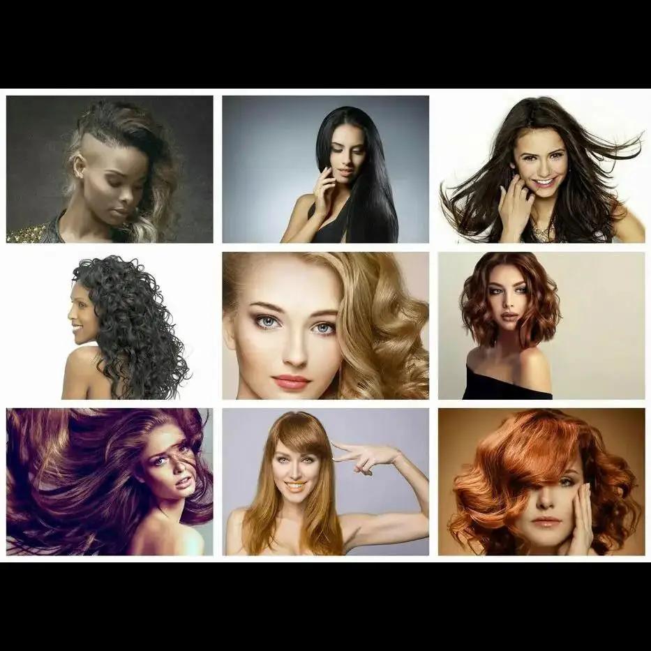 Modern Hairdresser Salon Art Print Canvas Poster for Home Wall Decor ...