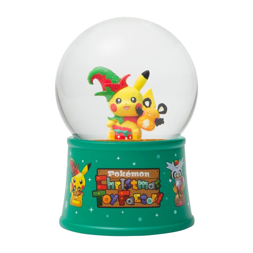 Pokémon Center Original Snow Globe Pokémon Christmas Toy FactoryㅤDirect ...