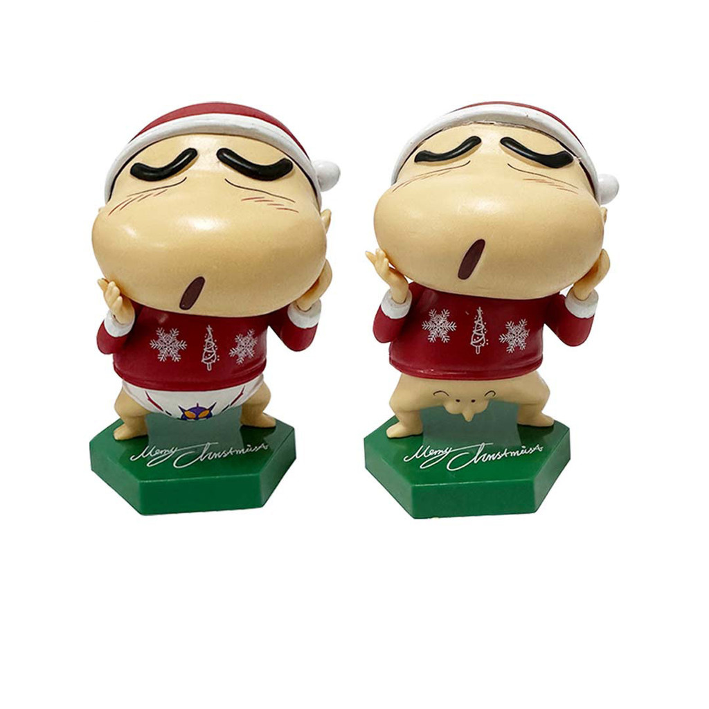 Crayon Shin-Chan Figure GK Nohara Shinnosuke Q Version Christmas Shin ...