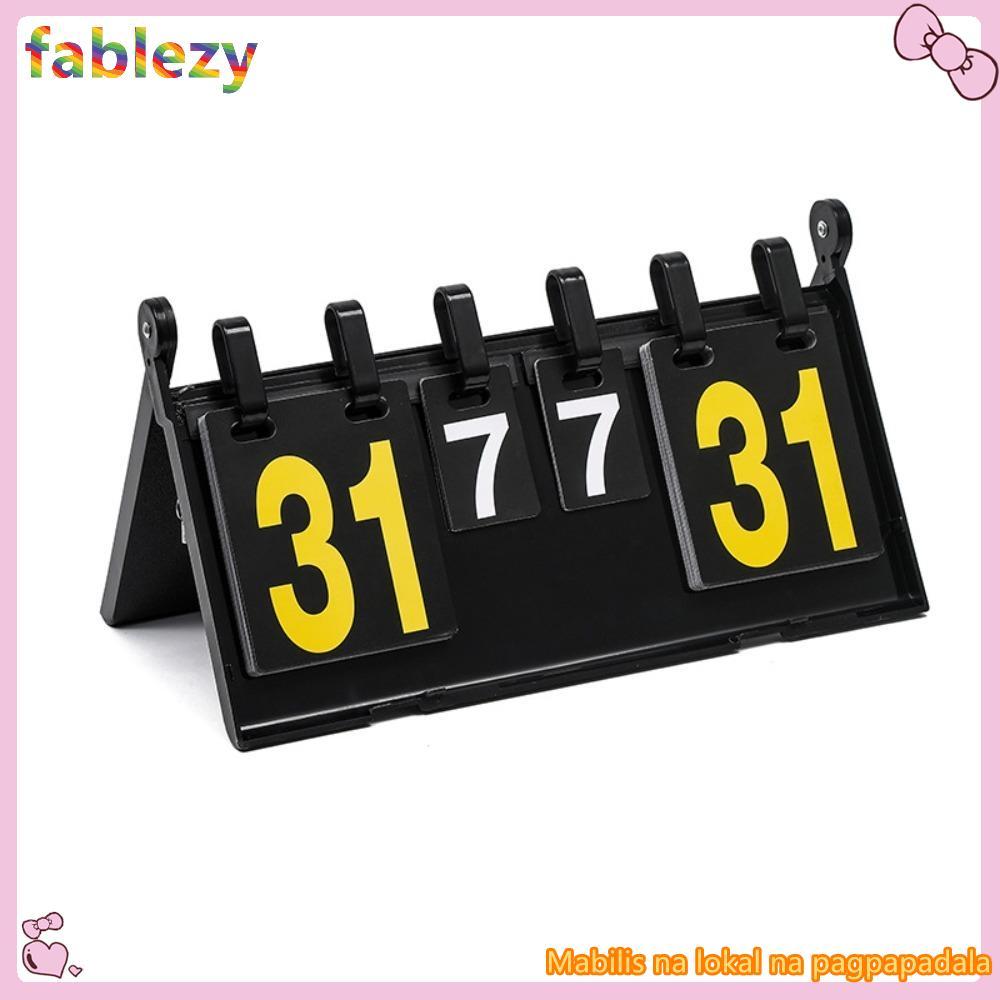 FABLEZY Exercise Scoreboard, Multi-Sport Use Waterproof Digital ...