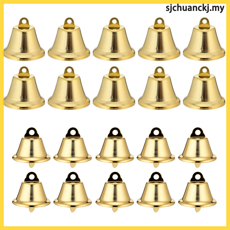 20 Pcs Bell Bricolage Noel Mini Christmas Bells Crafting Campane Fatte ...