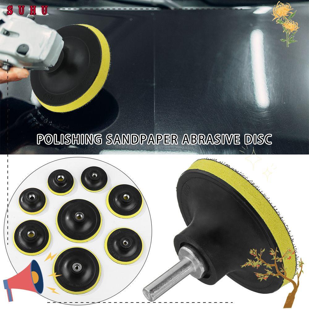SUHU Disco soporte Pad 100/125mm Felt Polish Disc Abrasive disks ...