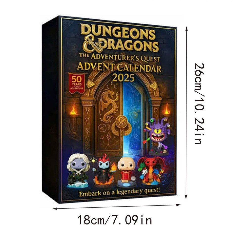 2025 Dungeons & Dragons Christmas Advent Calendar | Shopee Philippines