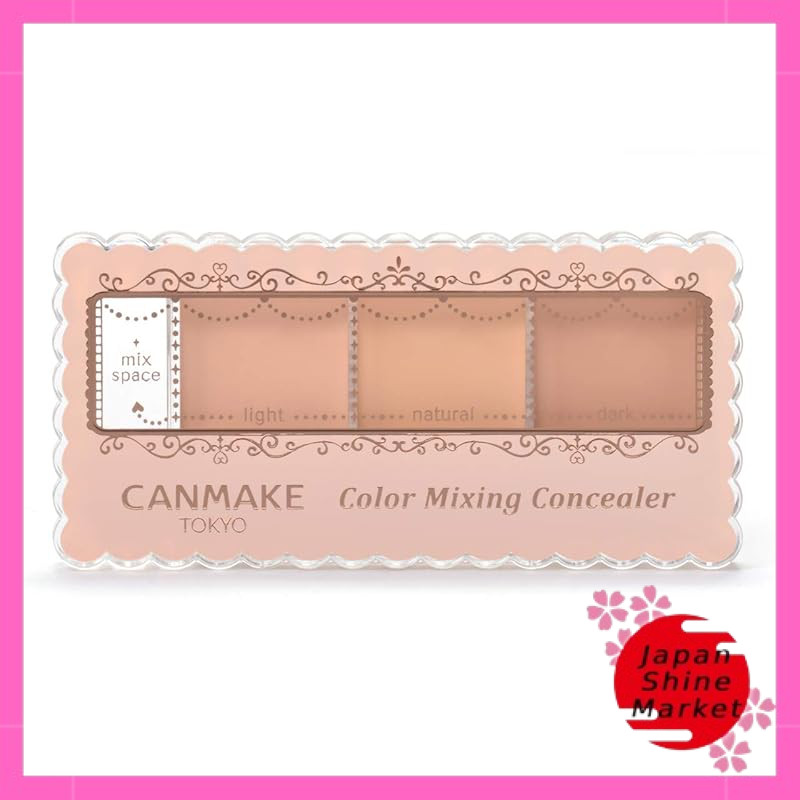 Canmake Color Mixing Concealer Palette - Multiple Shades for Targeted ...