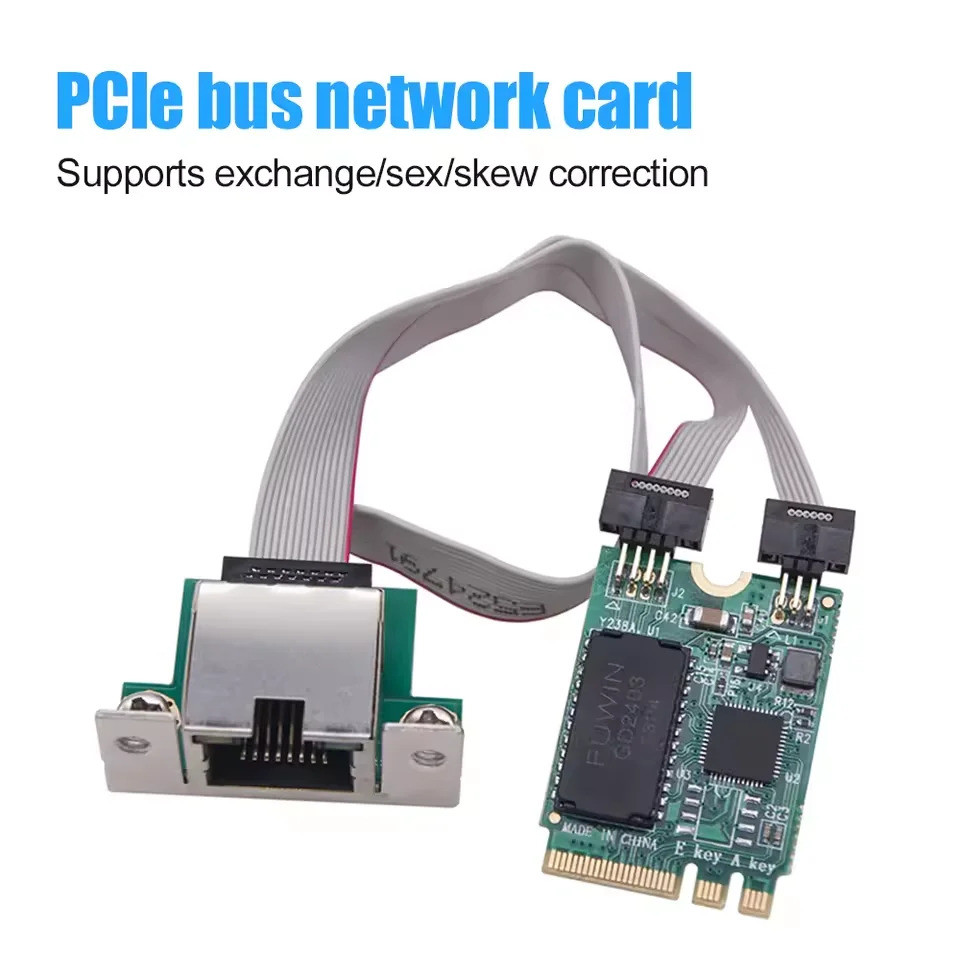 M.2 Gigabit Ethernet Network Card 2.5g/1000/100mbps M2 Rj45 Network ...