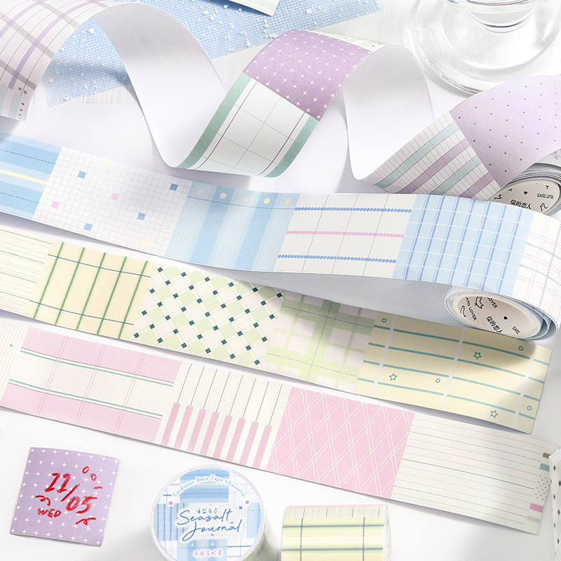 Cdaily|Simple ins Writable Tape A Small Section Note Punch Mark Sticker ...