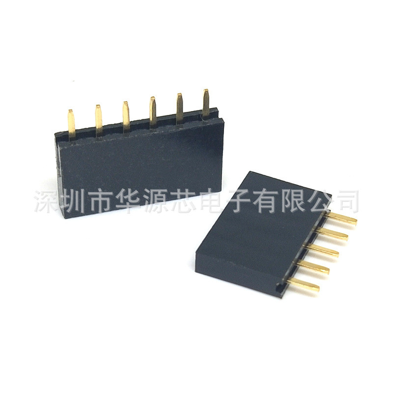 STOCK&FAST SHIP>2.54mm Single Row Female 1*2P/3P/4P/5P/6P/10P/16P/40P ...