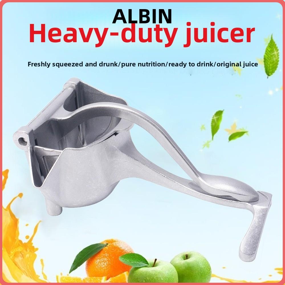 ALBIN Cast Iron Juicer, Hand Pressure Easy to Clean Manual Juicer ...