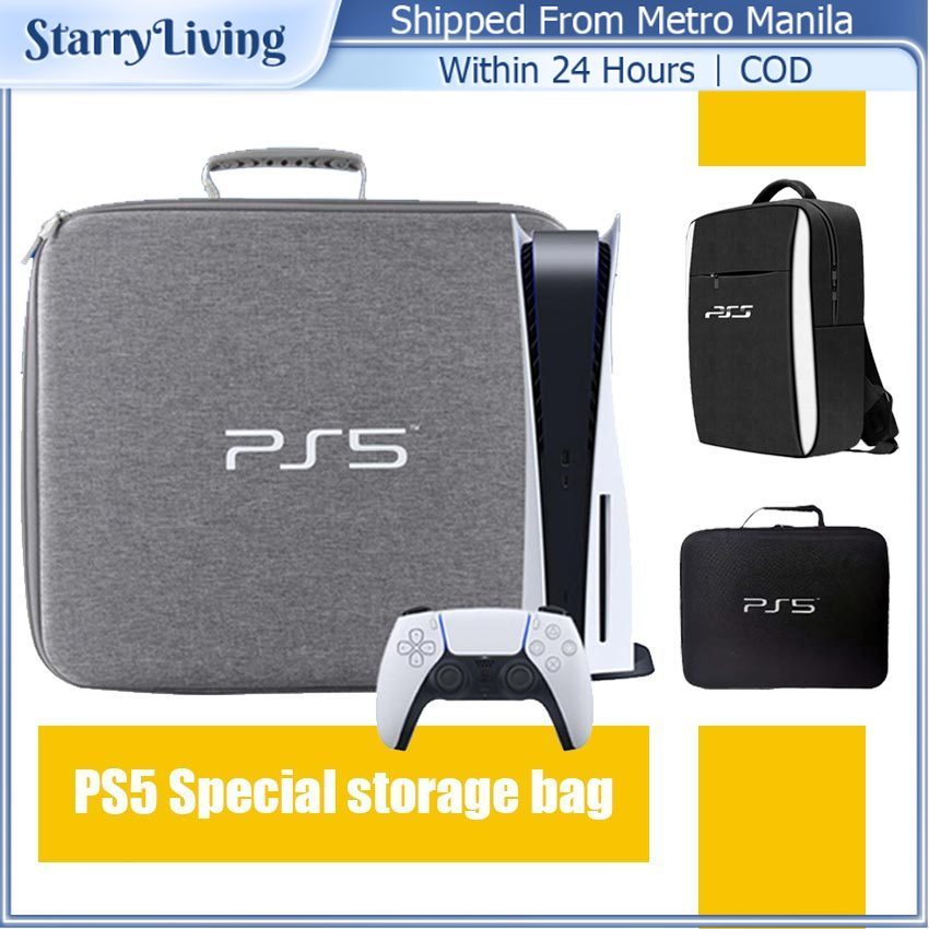 Game Console Controller PS5 Storage Bag Portable EVA Handbag Backpack ...