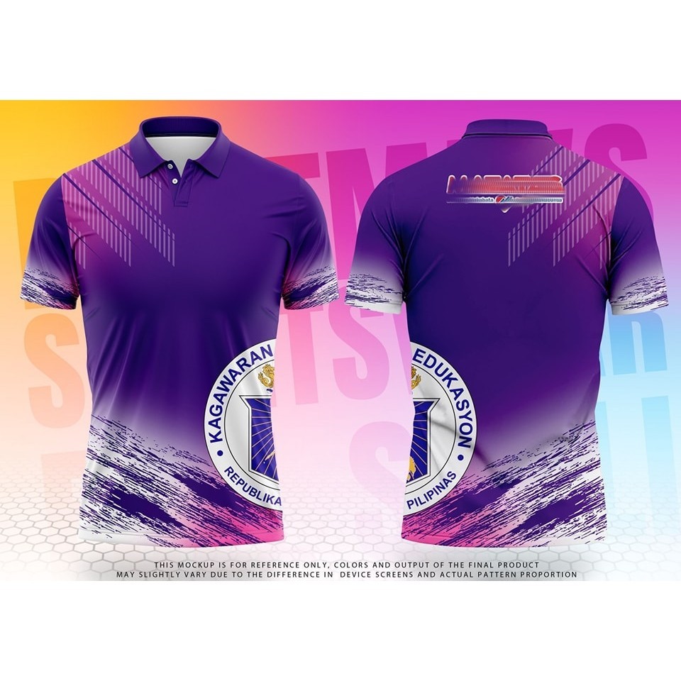 DEPED MATATAG POLO UNIFORM SUBLIMATION POLO-Shirt FOR Men AND WOEMN ...
