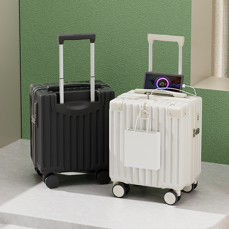 Spring Airlines Women's Suitcase141-inch boarding suitcase, trolley ...