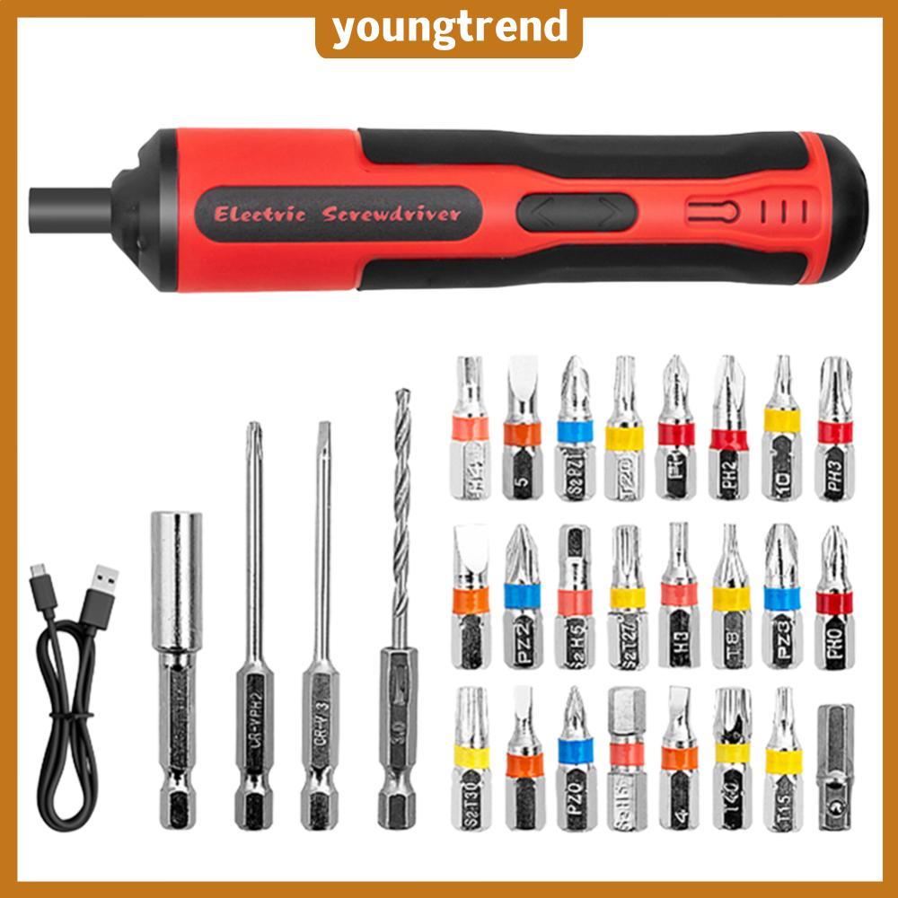 [Fast Arrival] Cordless Screwdriver 2000mAh Battery Small Electric ...
