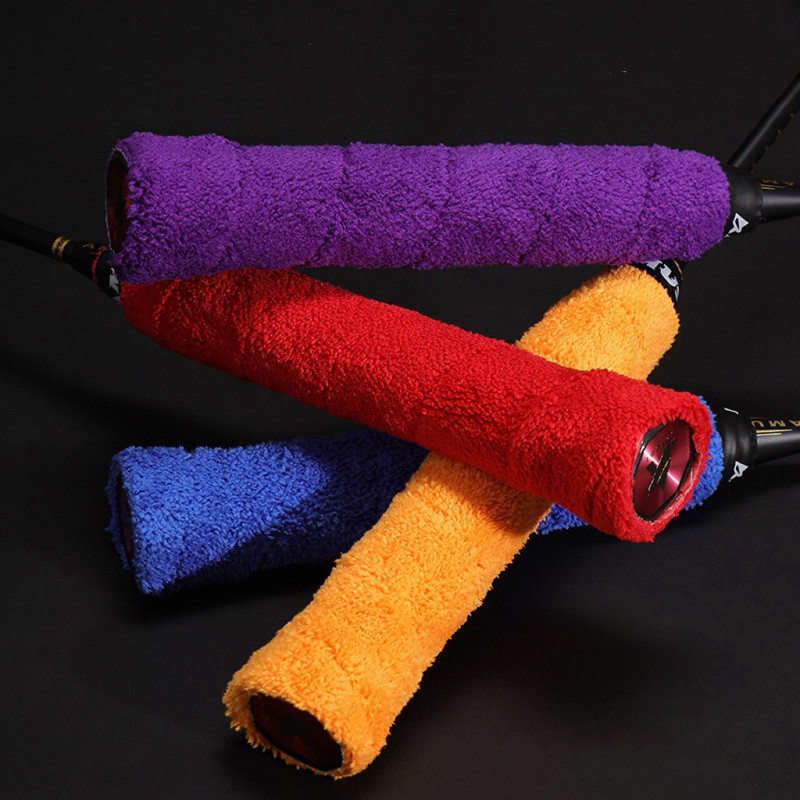 4Pcs Badminton Racket Towel Grip With Fishing Rod Grip With Absorbent ...