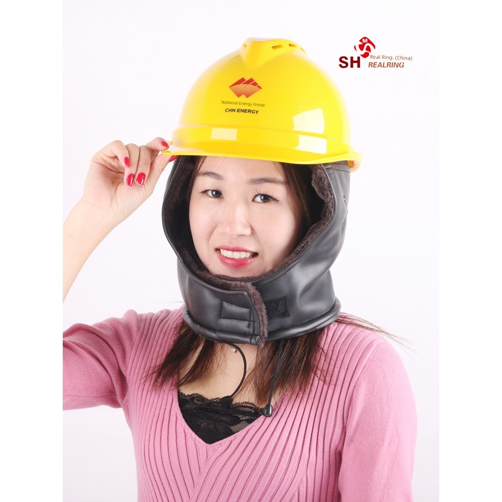 safety helmet hard hat Solid ring winter cotton safety helmet inner ...