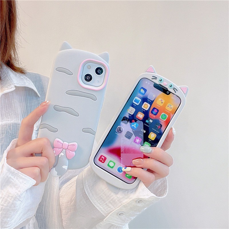 3D Cute Kity Case For Samsung Galaxy A56 A36 A26 A17 A16 A15 A35 A55 ...