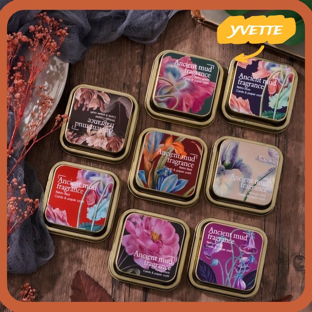 YVE Student Ink Pad, Square Universal Self Ink Stamp, Oil-based ink ...