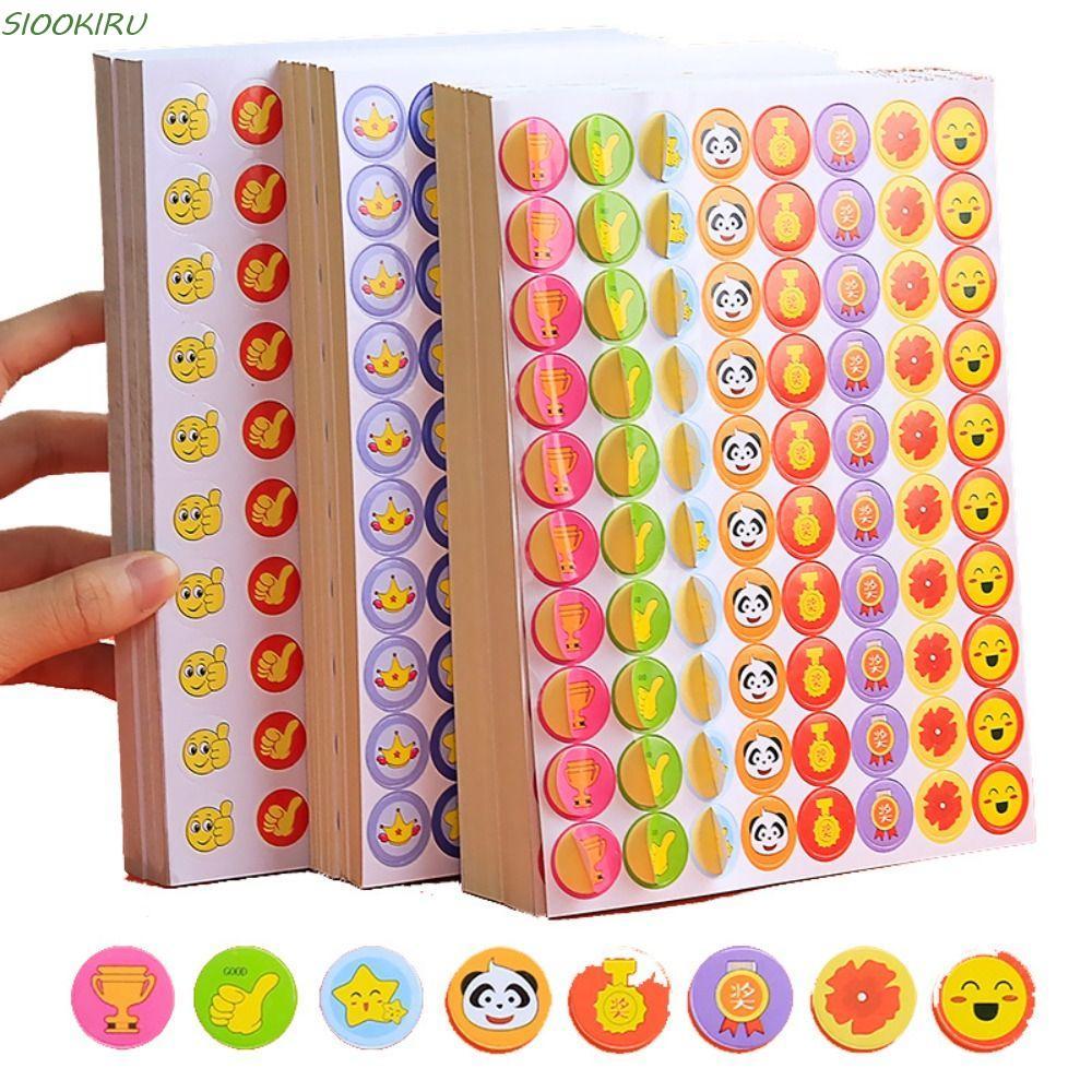 SIOOKIRU Stationery Sticker Cute Incentive Behavior Chart School ...