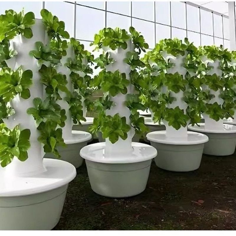 Vertical Hydroponic Tower Home Smart Hydroponic Planting Machine ...