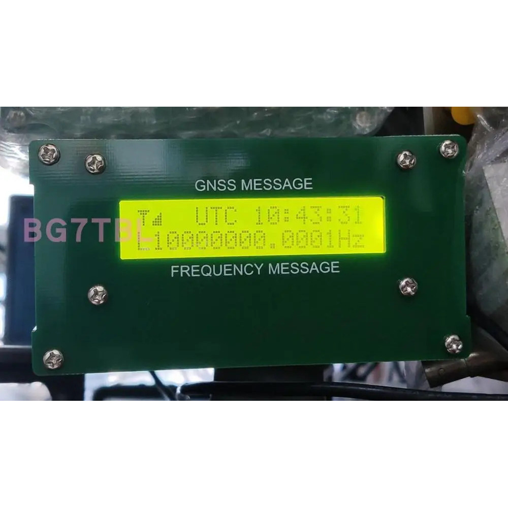 Today’S Pick By Bg7tbl 10mhz Lcd-gnss Disciplined Oscillator Support ...
