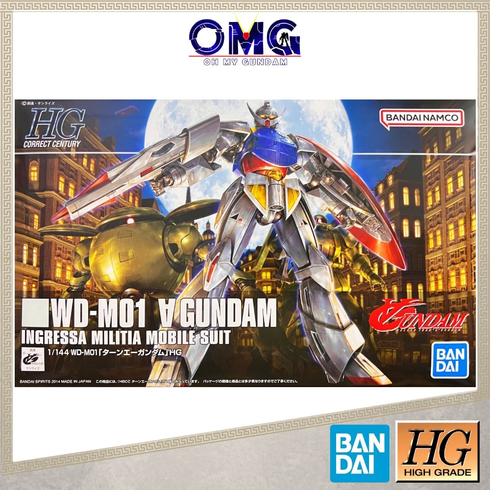 Bandai HGCC 1/144 Turn A Gundam 60401 HG Turn A HG Correct Century Turn A TurnA 1/144 Turn A OMG ...