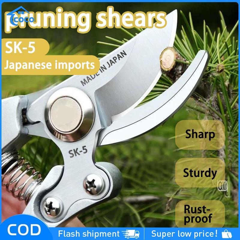 Toolshub SK-5 Steel Pruning Shears Garden Scissors for Branch Flower ...