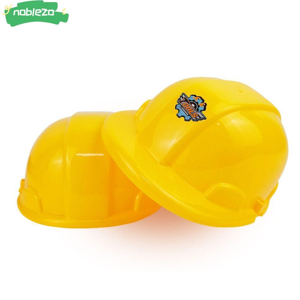 NOBLEZO Kid Engineering Construction, Yellow Plastic Play House Worker ...