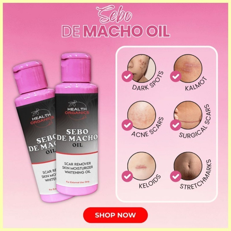 SEBO DE MACHO WHITENING OIL | Shopee Philippines