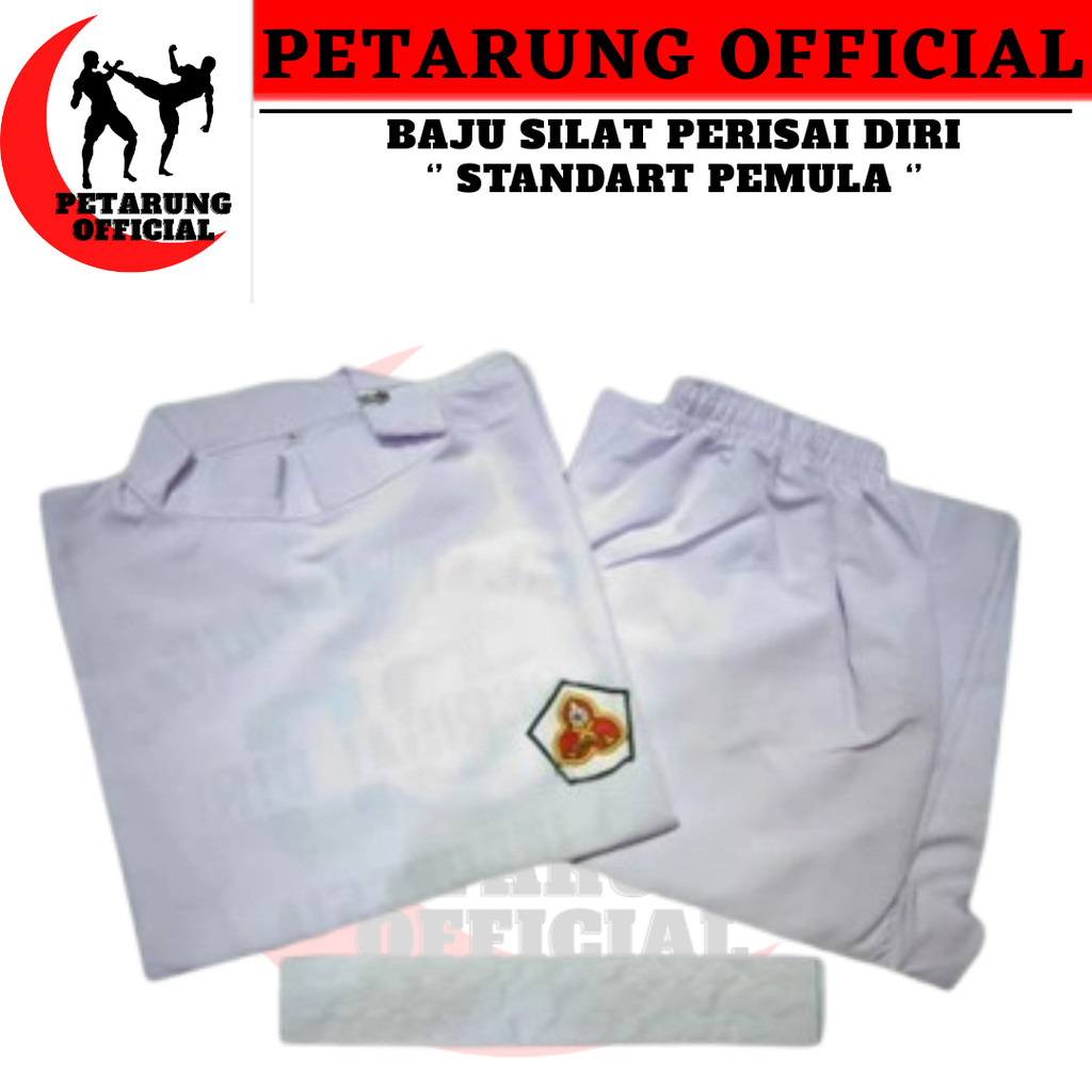 Self-Defense Silat Uniform, Drill Material Screen Printing | Shopee ...