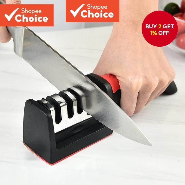 Four-stage multi-function knife sharpening artifact whetstone quick ...