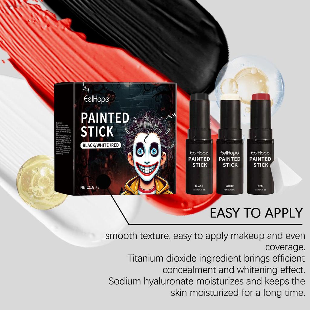 Halloween Face Paint Stick Body Crayon Full Coverage Professional Body ...
