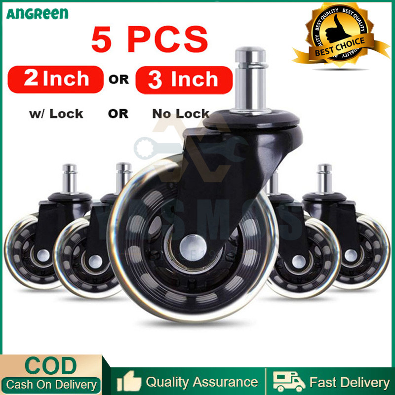 Chair Wheel With Lock Universal Rubber Caster /Ball Caster Wheel Swivel ...