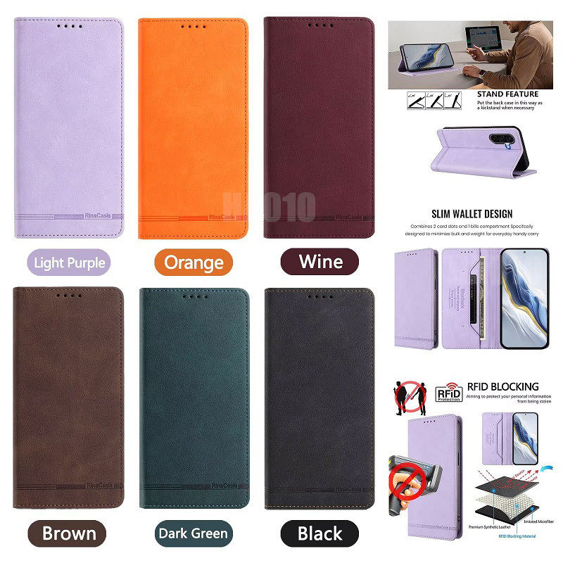 For Samsung Galaxy Buddy 4 Buddy 3 Buddy 2 Buddy 1 case Flip leather ...