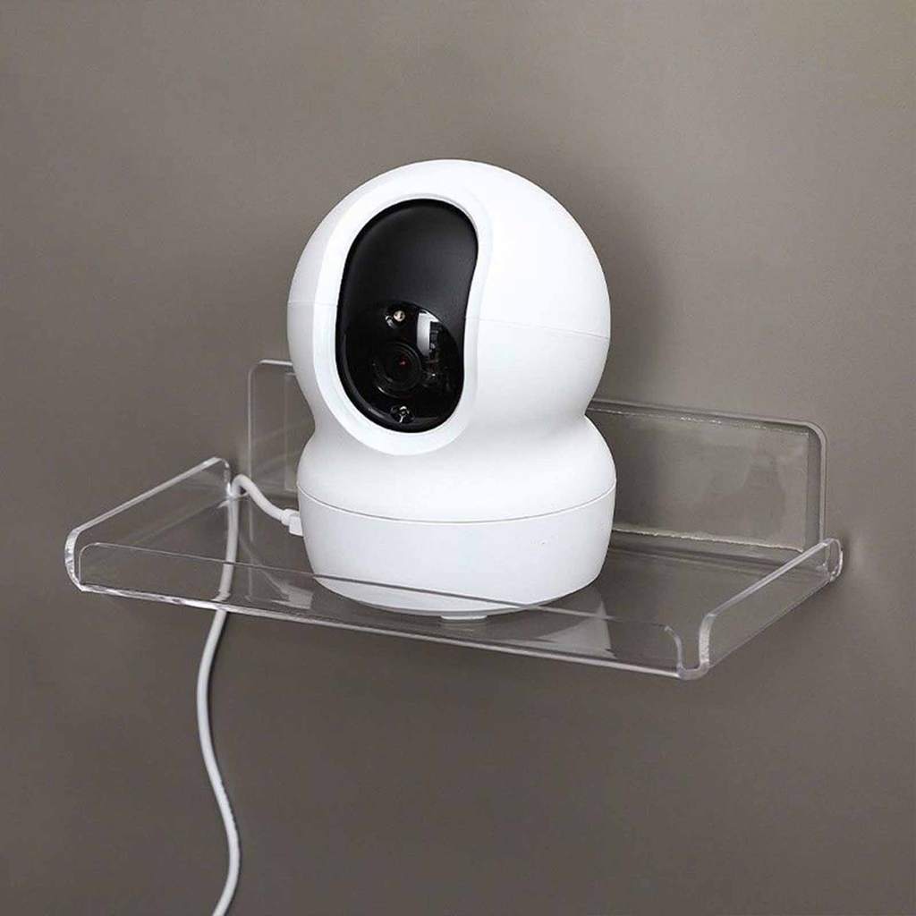 Acrylic Monitors Display Ledges Lightweight Self Adheasive Shelf for ...