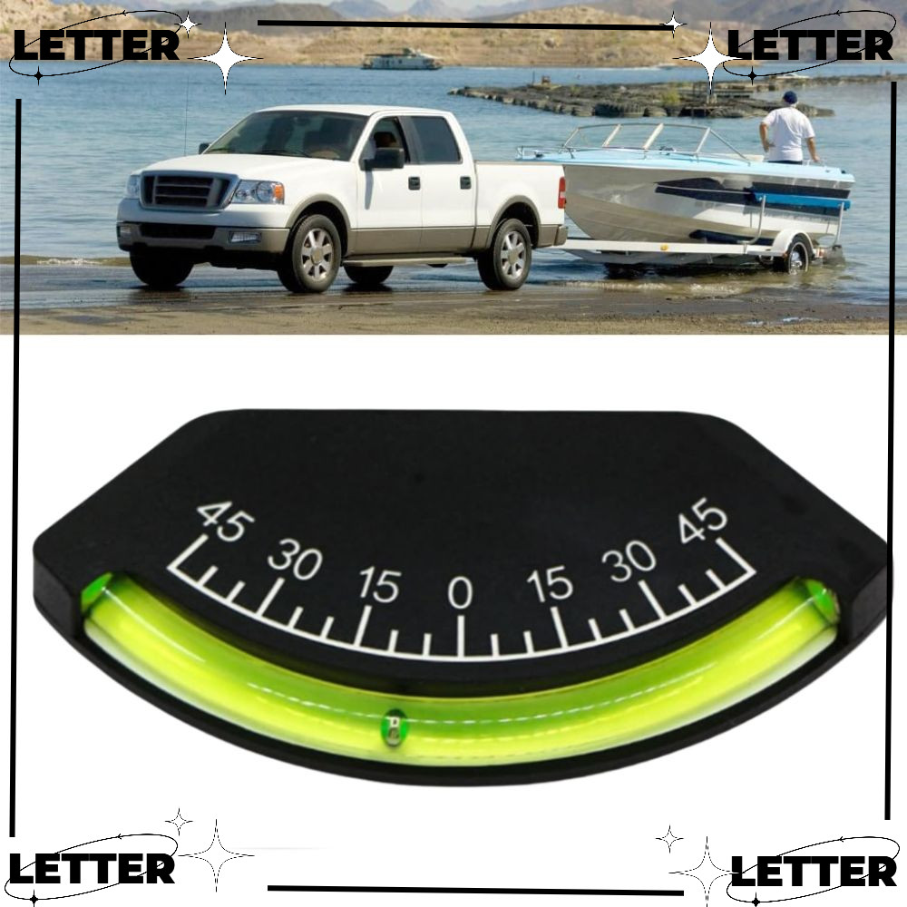 LETTER Inclinometer, -45 To +45 Degrees Durable Level Gauge, with ...